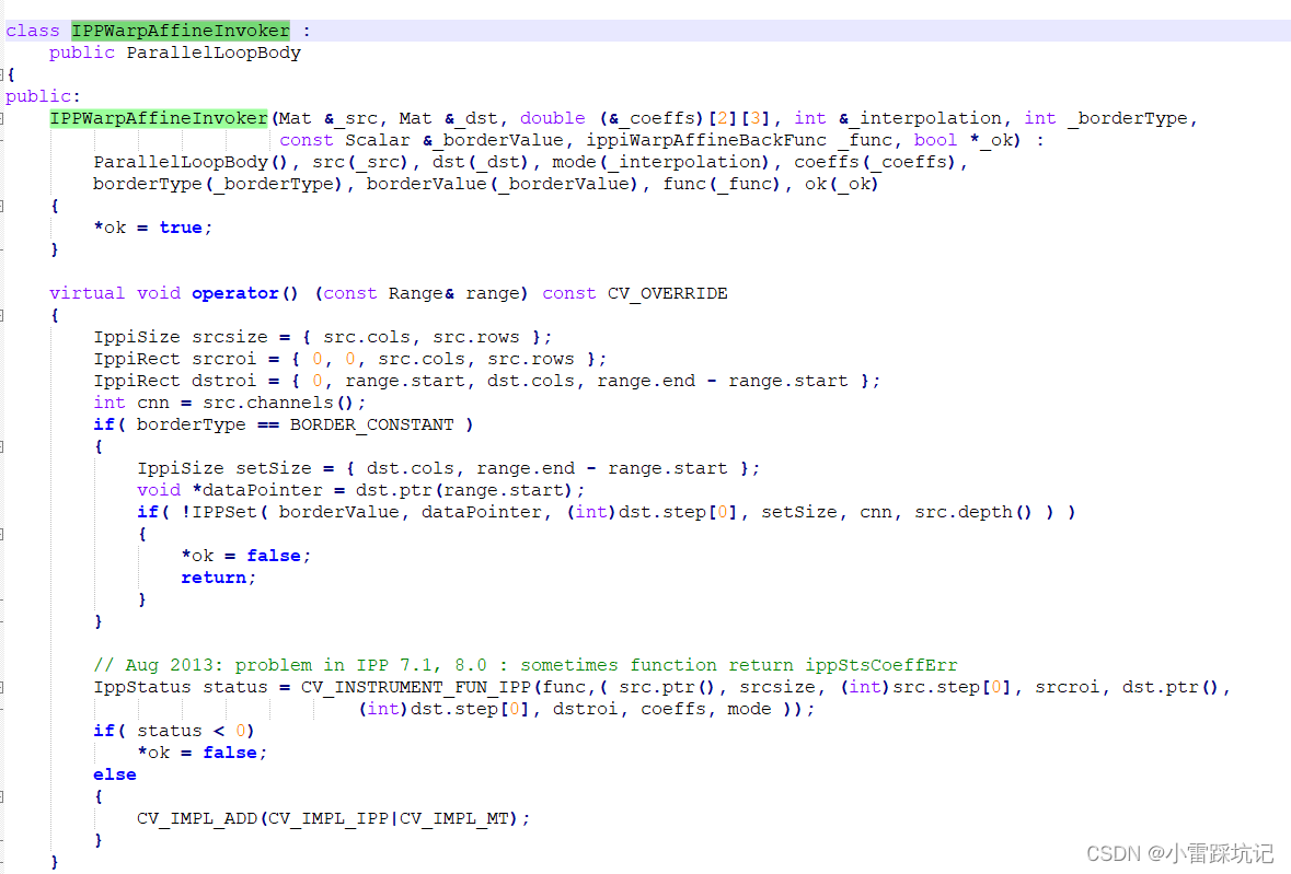 opencv源码 warpAffine 加速改造 (二)_opencv warpaffine源码分析-CSDN博客