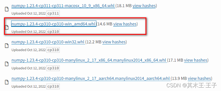 2.NumPy 安装_numpy1.23-CSDN博客