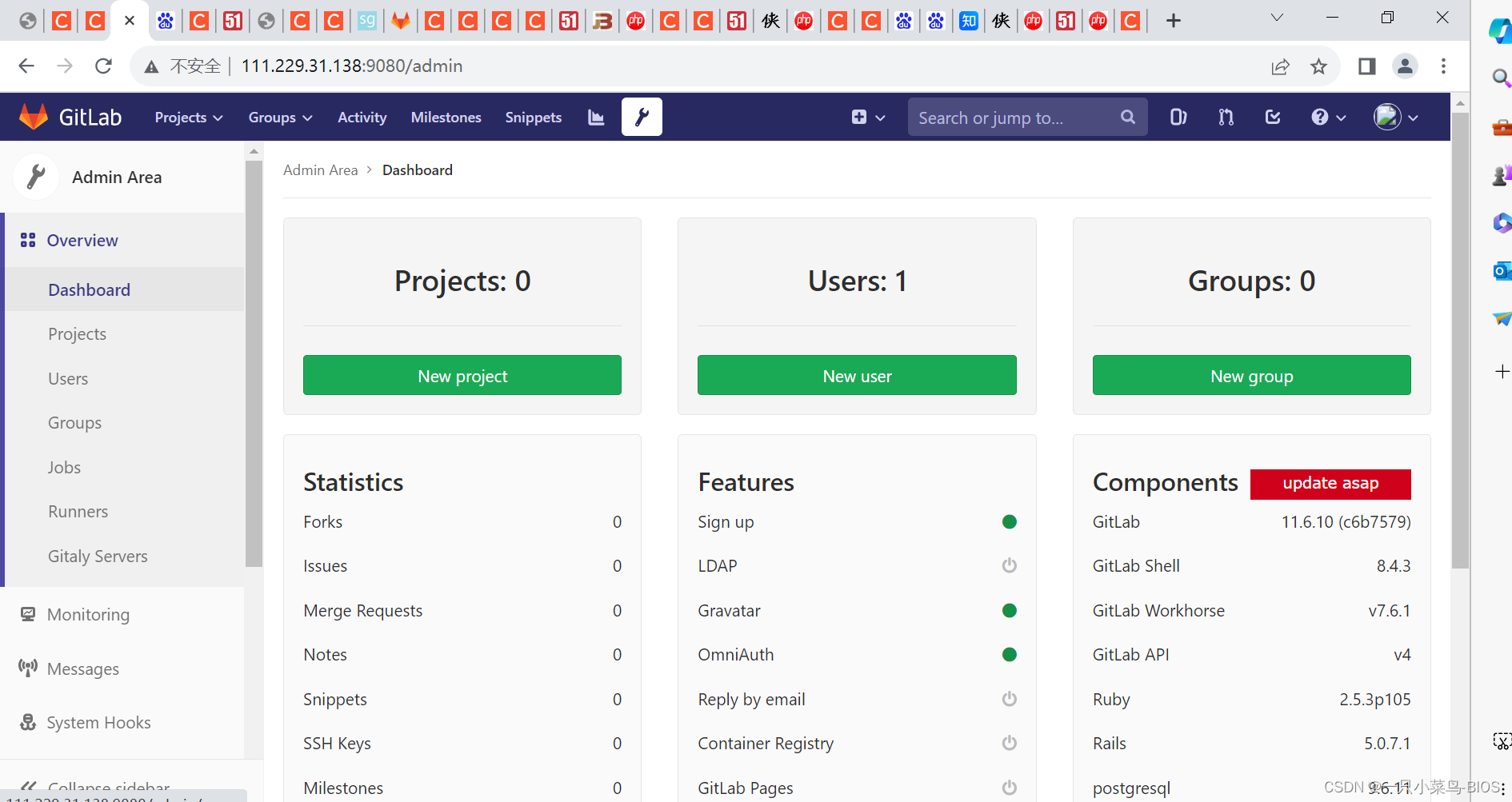 [gitlab-搭建使用]_gitlab清华镜像-CSDN博客