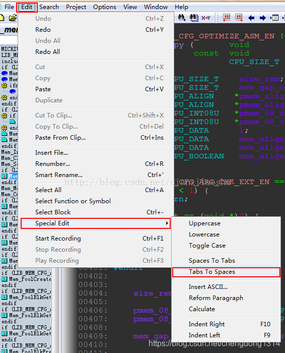 KEIL设置【默认工程配置】安装多个版本下默认打开的程序][KEIL和Source Insight中Tab键设置为4空格代替 解决代码杂乱的问题][前进后退快捷键设置][设置编码]_keil4 ...