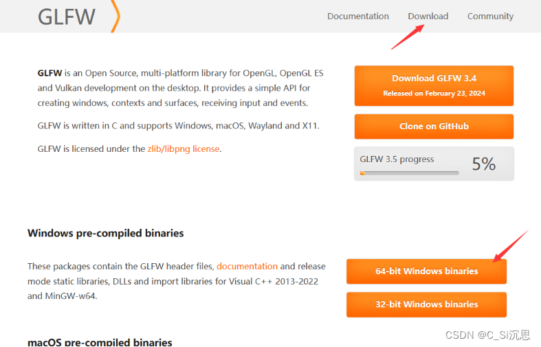 在vs上配置OpenGL_vs如何引入gl-CSDN博客