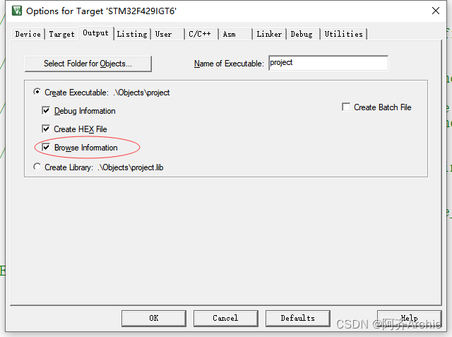 解决keil右键Go To Definition跳转不过去的问题_keil goto definition不能用-CSDN博客