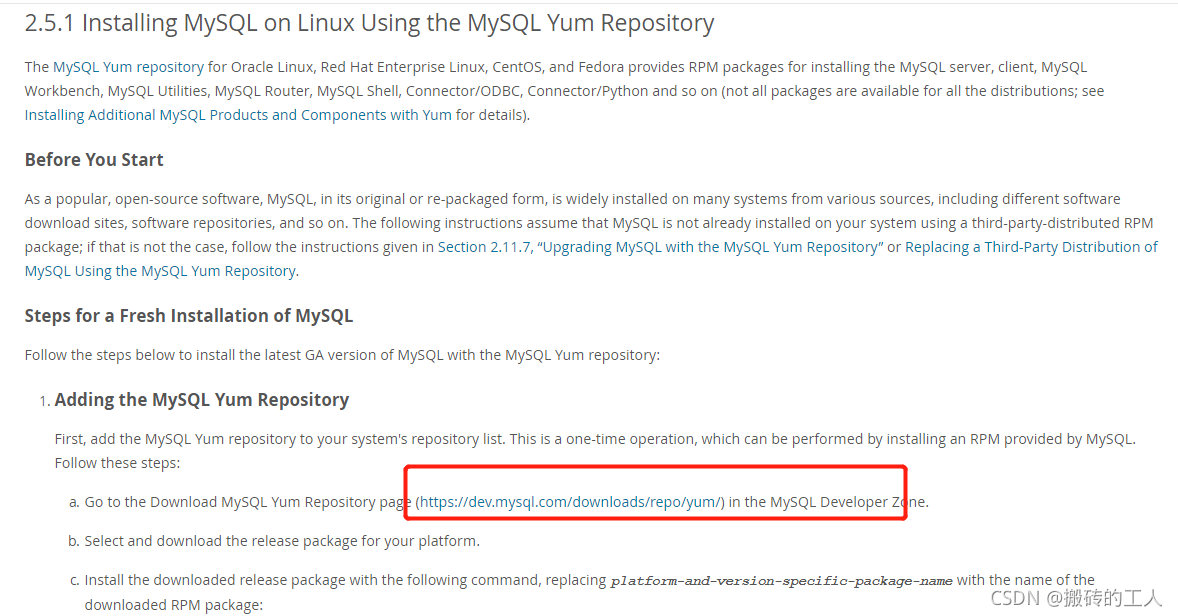 linux centos8 安装mysql8.0_package mysql80-community-release-el8-9.noarch is -CSDN博客