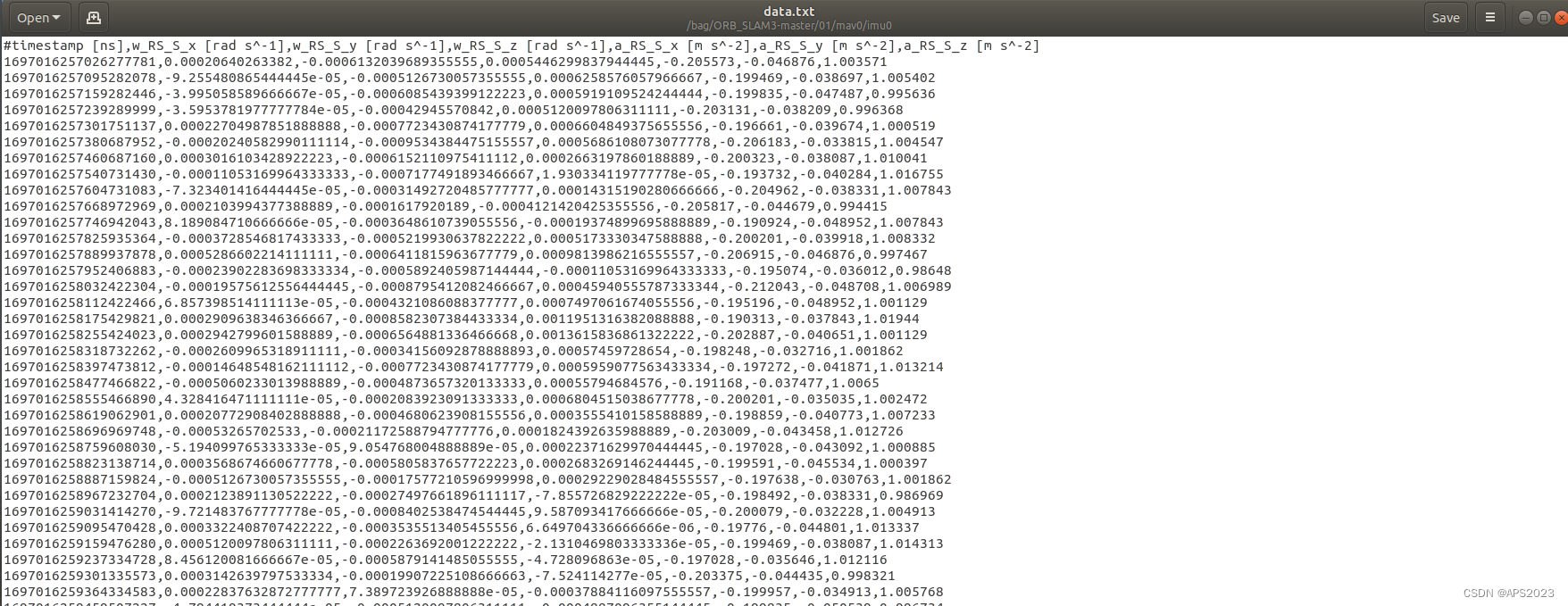 使用kaliber与imu_utils进行IMU、相机+IMU联合标定_相机imu用的 kaliber-CSDN博客