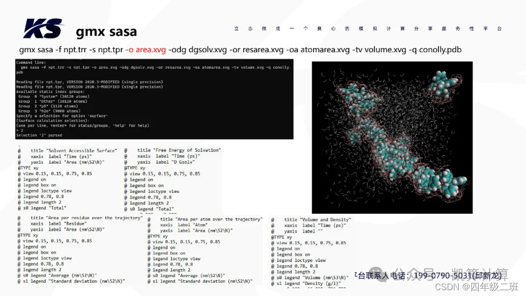 Gromacs 命令解释（转载凯算计算）_gromacs命令大全-CSDN博客