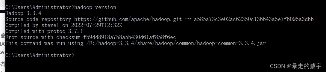 命令行窗口hadoop version报错Error: JAVA_HOME is incorrectly set_hadoopjavahome ...