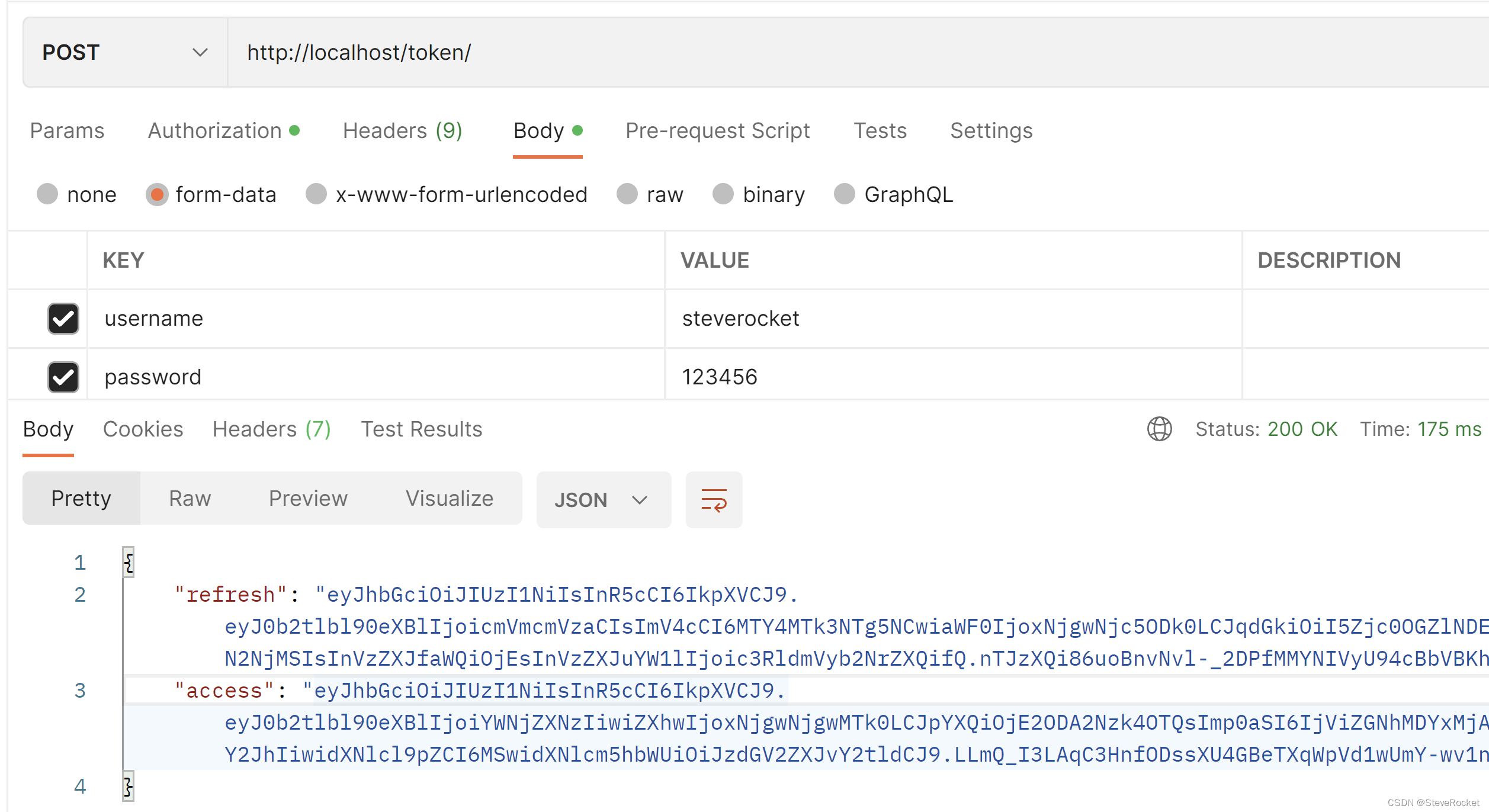 7、DRF实战总结：JWT认证原理和使用及第三方库simplejwt 的详解（附源码）-CSDN博客