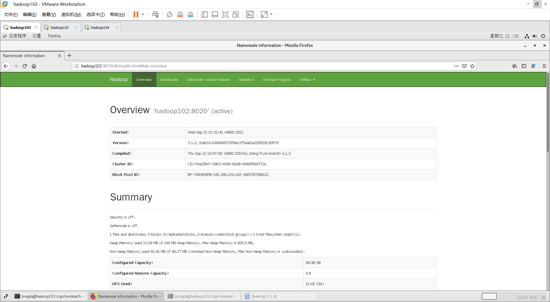 Hadoop集群配置问题—小记jps没有NameNode的问题_hadoop启动jps缺少namenode-CSDN博客