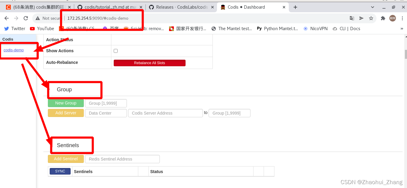 作业1——Codis集群的搭建及部署_codis有2个集群公用一个dashboard-CSDN博客