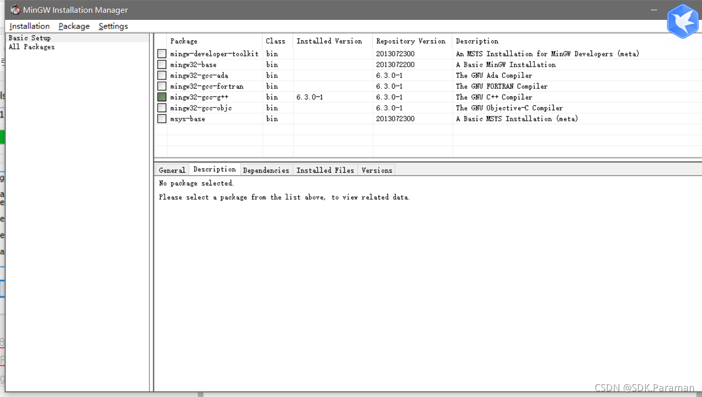 MinGW安装教程_mingw-get-setup.exe-CSDN博客
