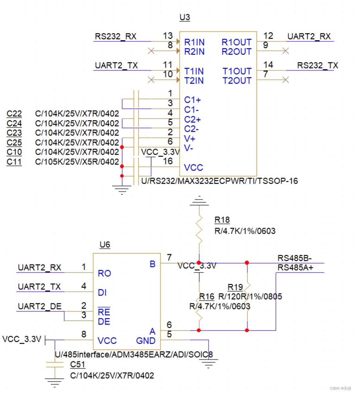 需避免RS485和RS232共用串口并同时安装芯片_rs232与rs485共用一组串口-CSDN博客