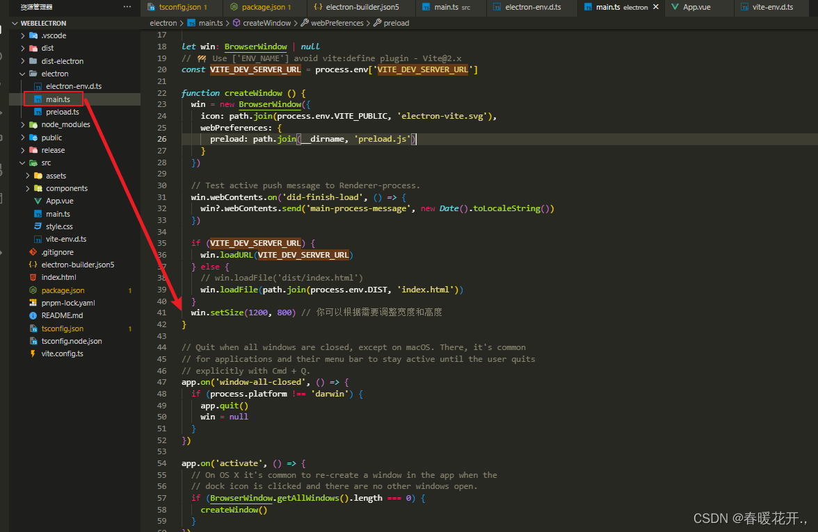 【Electron】快速建立Vue3+Vite+Electron Ts项目_npm create electron-vite-CSDN博客