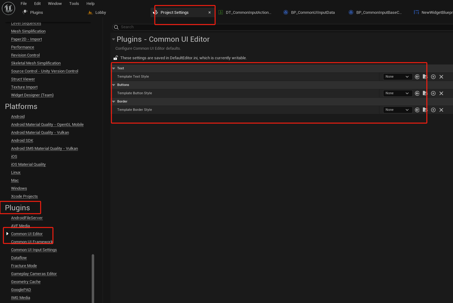 UE5 CommonUI的使用（附源码版）-CSDN博客