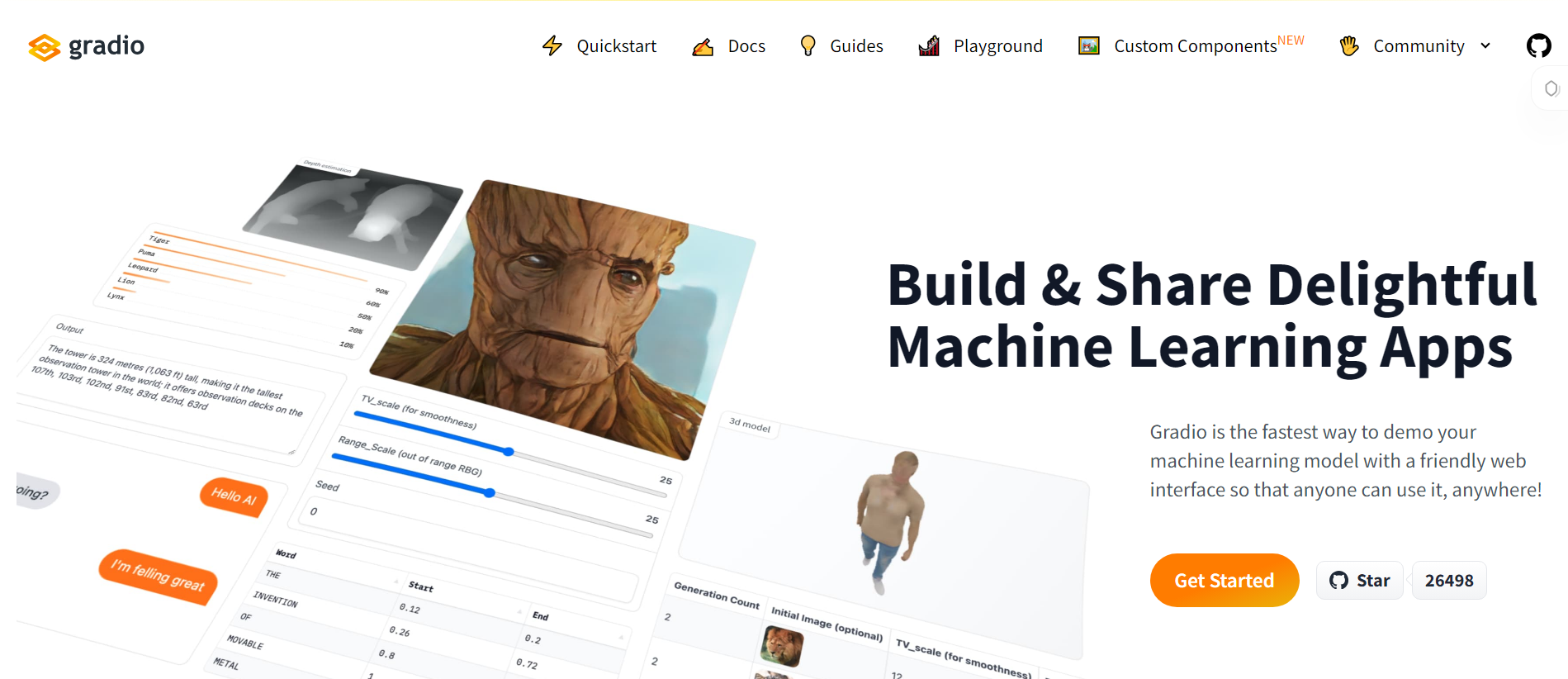 介绍 Gradio 与 Hugging Face_gradio 版本对照-CSDN博客