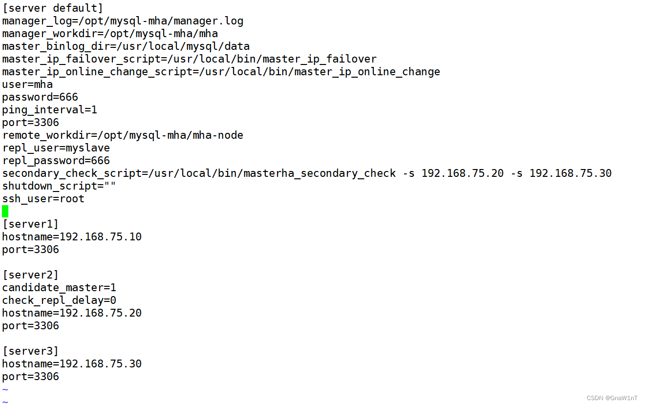 Mysql群集MHA高可用配置_mysql 集群 管理节点-CSDN博客