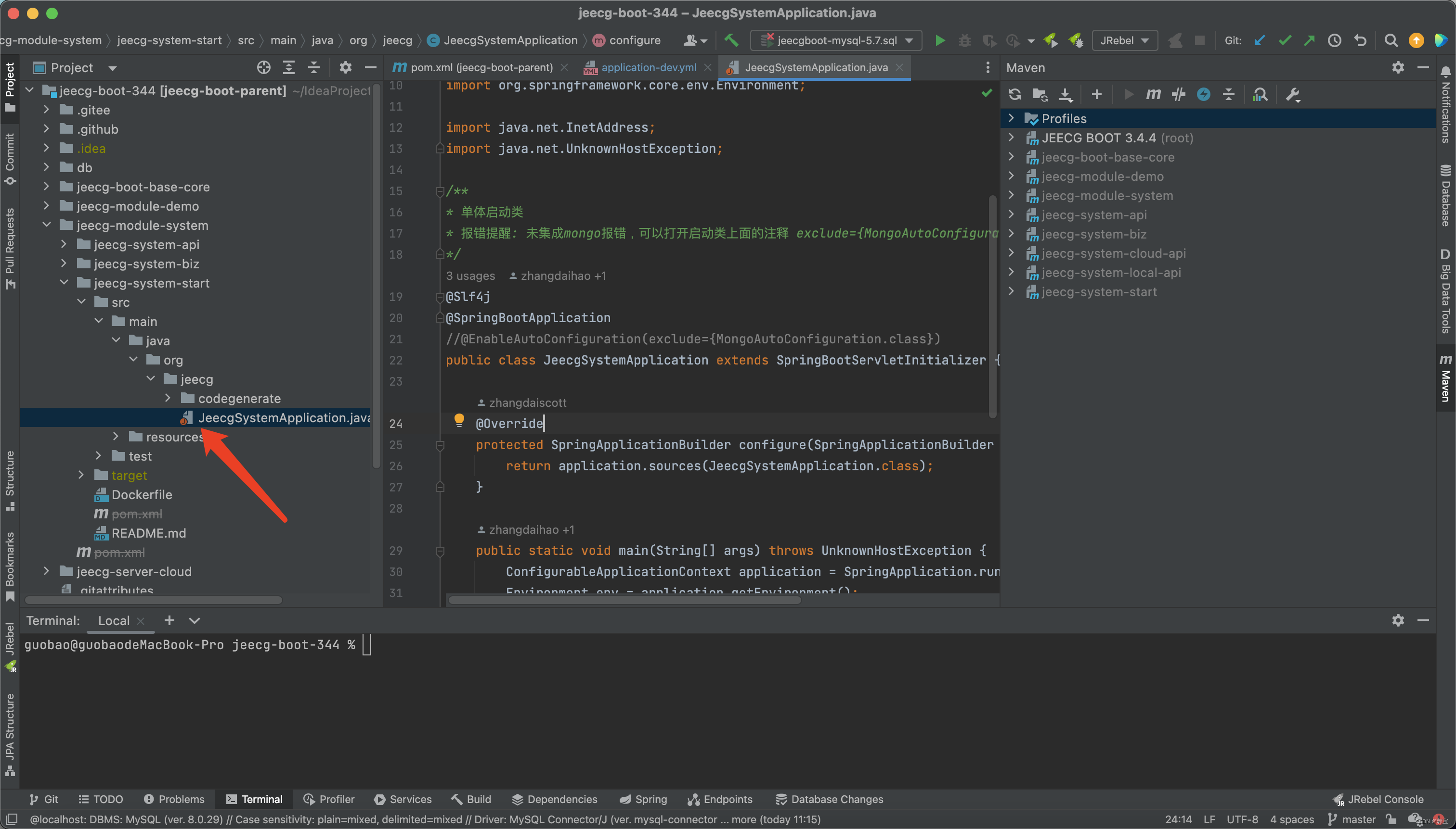 IDEA 中Java左下角出现红色J标识_idea文件左下角j-CSDN博客