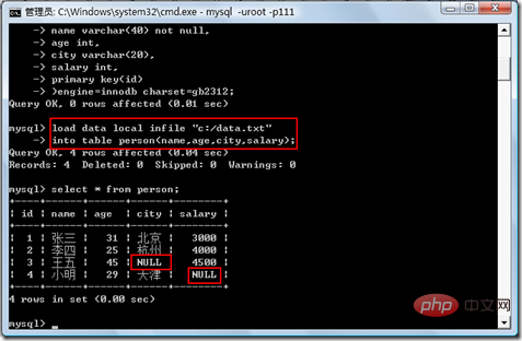 mysql导入txt_mysql怎么导入txt文件？-CSDN博客