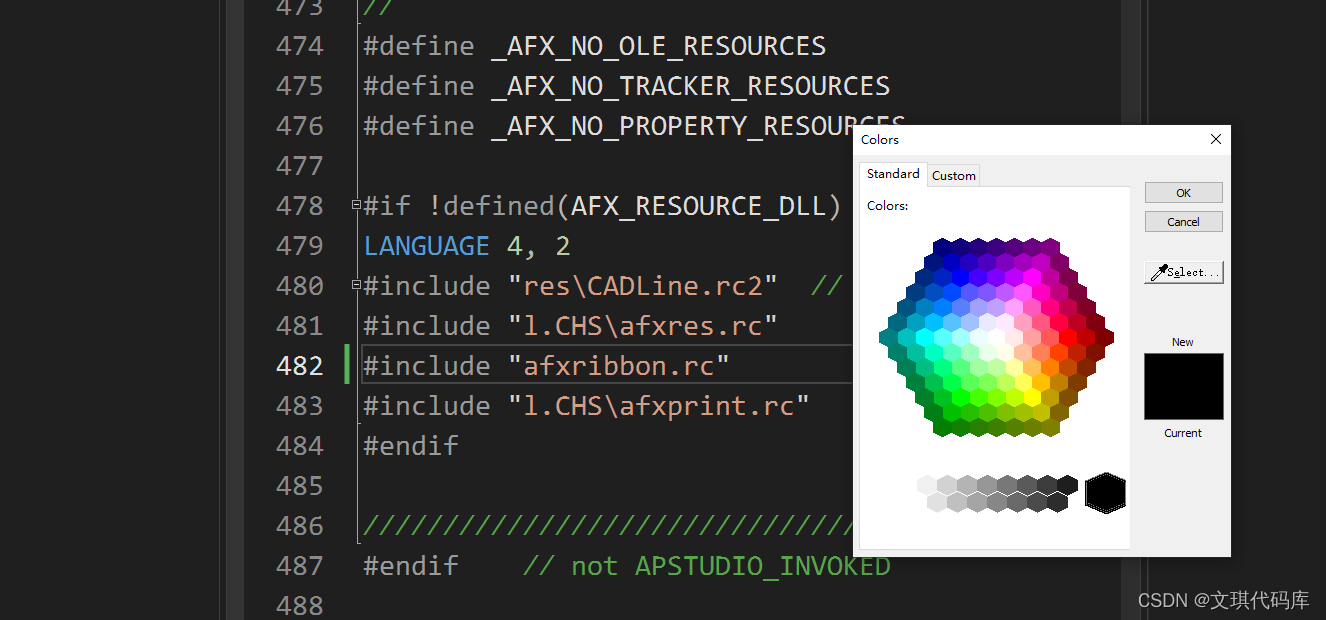 解决CMFCColorButton的Other按钮无效问题_mfc color button-CSDN博客