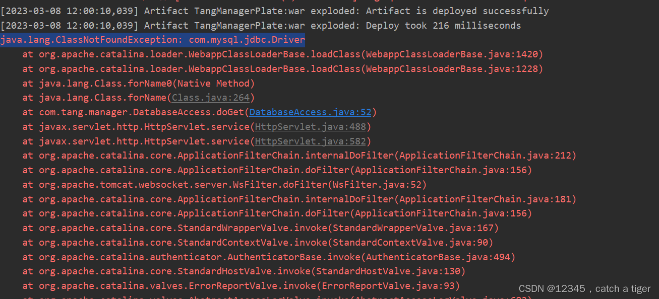 JavaEE之 Servlet连接Mysql数据库_servlet无法连接mysql数据库-CSDN博客