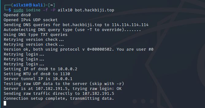 基于iodine的DNS隧道研究-CSDN博客