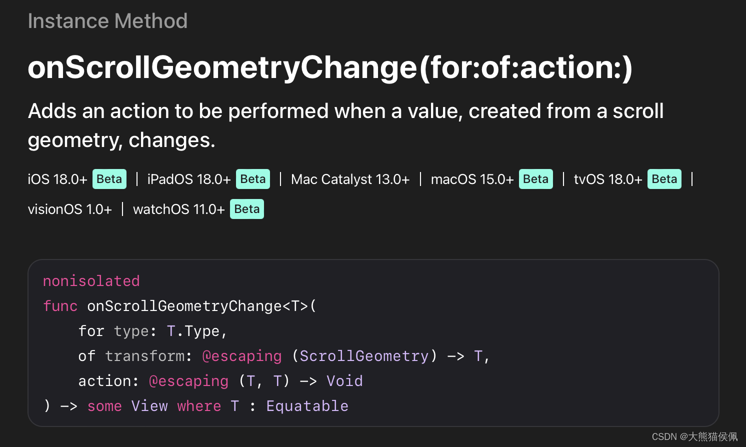 SwiftUI 6.0（iOS 18）ScrollView 全新的滚动位置（ScrollPosition）揭秘_swiftui scrollposition-CSDN博客