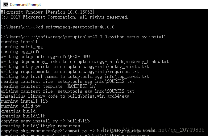 Python 安装pip小分享_python setuptools 40.0-CSDN博客
