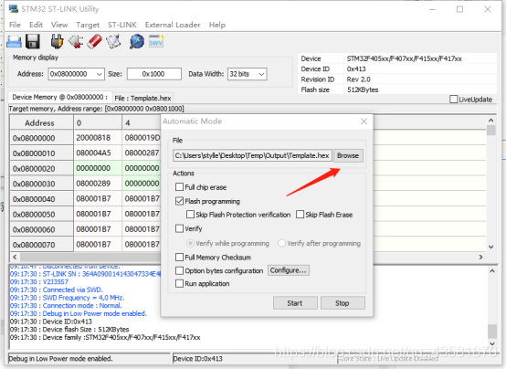 STM32 ST-LINK Utility程序烧录方法_stm32stlinkutility烧录程序-CSDN博客