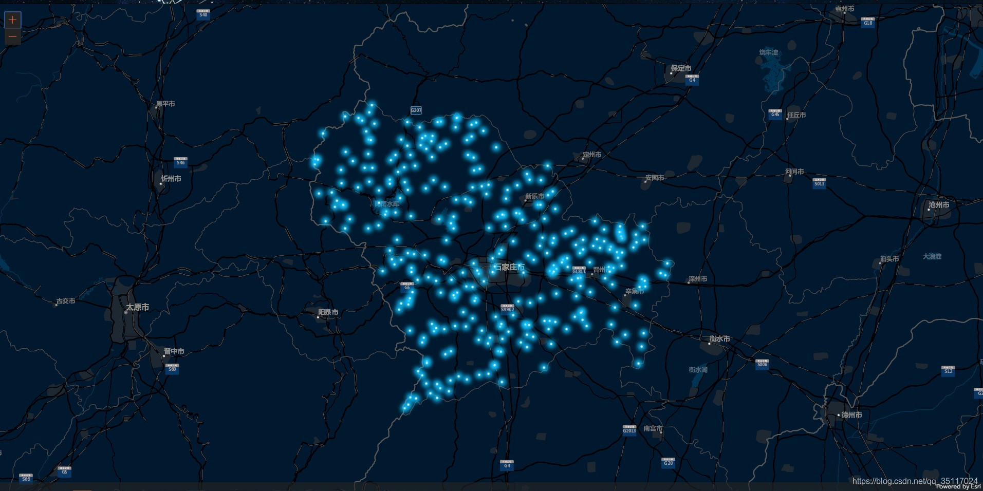08 Arcgis Js Api 415实现萤火虫效果arcgis Api For Js 4x学习 Csdn专栏