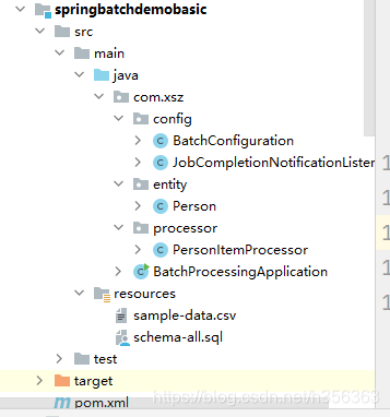 SpringBatch 实列学习《一》_import org.springframework.batch.item.file.builder-CSDN博客