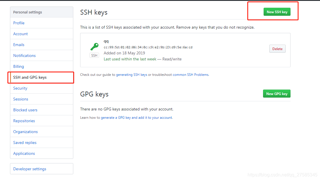 Windows下GitHub配置SSH Key_win git ssh key-CSDN博客