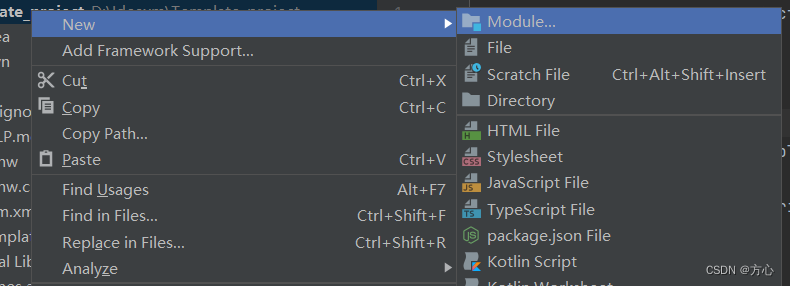 IDEA在已有项目中新建module_idea如何添加modules-CSDN博客