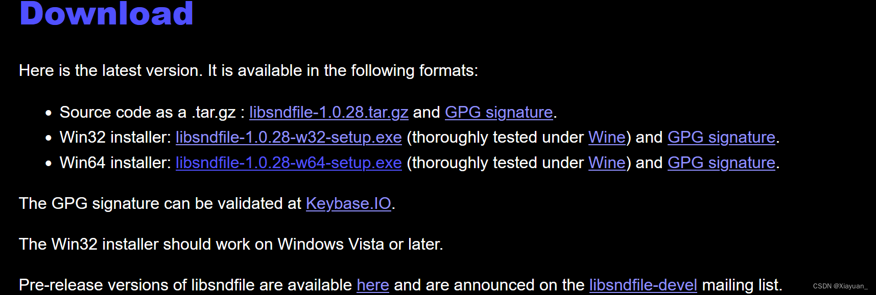 解决OSError: cannot load library ‘D:\Programs\Anaconda3\envs\...\lib\site-packages\_soundfile ...