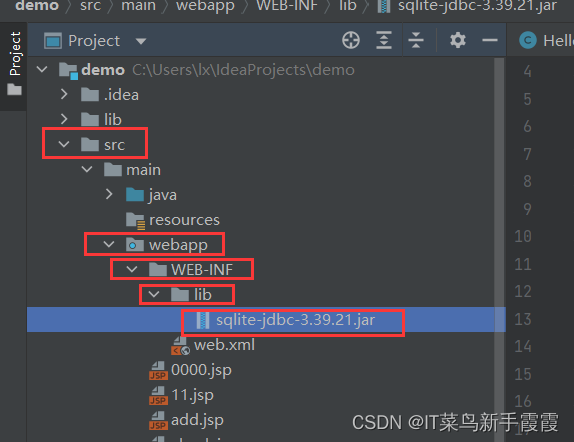 解决jsp中常用软件intellij Idea用java连接sqlite数据库并将其部署在tomcat服务器上驱动失败或者连接失败的问题java启动本地突然连不了sqlite Csdn博客