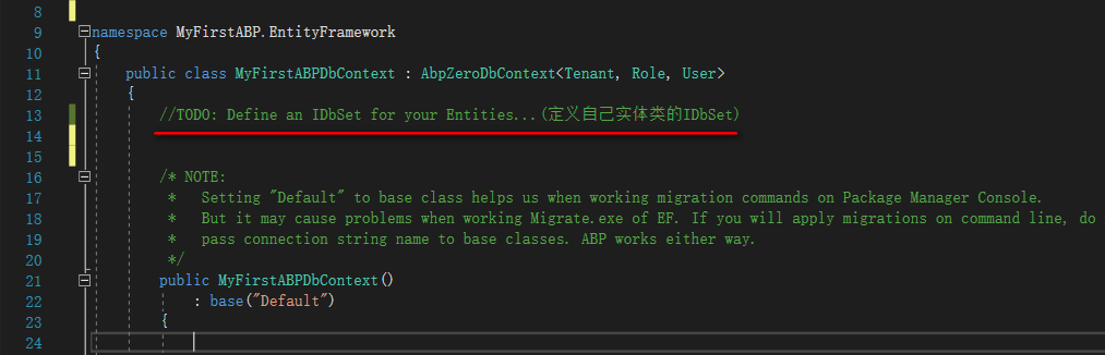 ABP实战第三课：通过DbContext连接数据库-CSDN博客