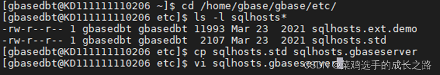 Gbase 8s数据库搭建及远程连接操作指导_gbase sqlhosts-CSDN博客