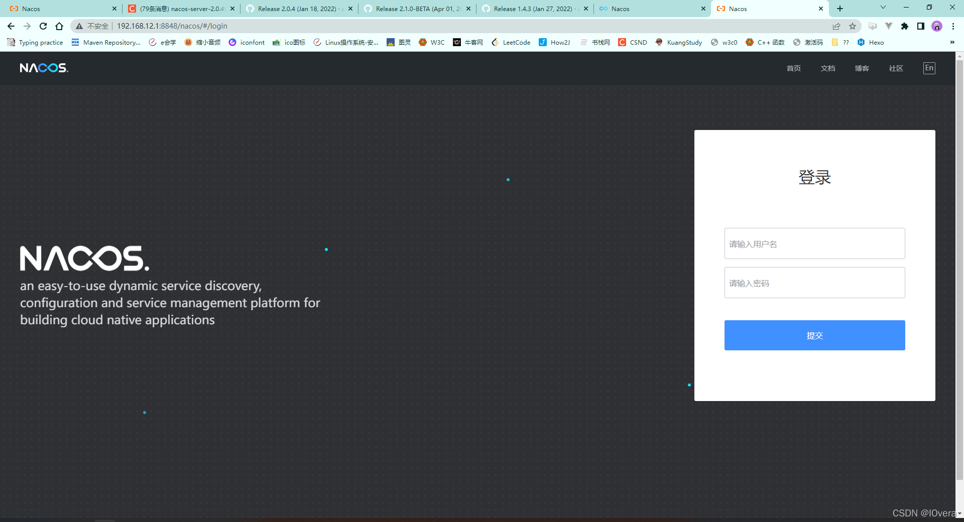Nacos的安装与启动（Windows&Linux）超简单_nacos怎么启动-CSDN博客