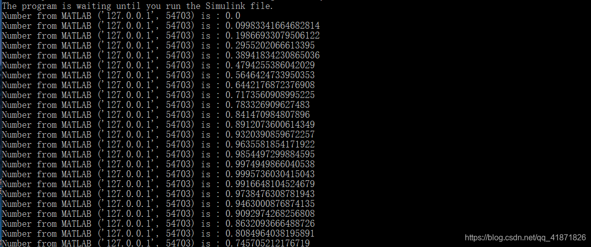 Simulink与Python的UDP简单通信_similink持续不断地接收python的发送的信息-CSDN博客