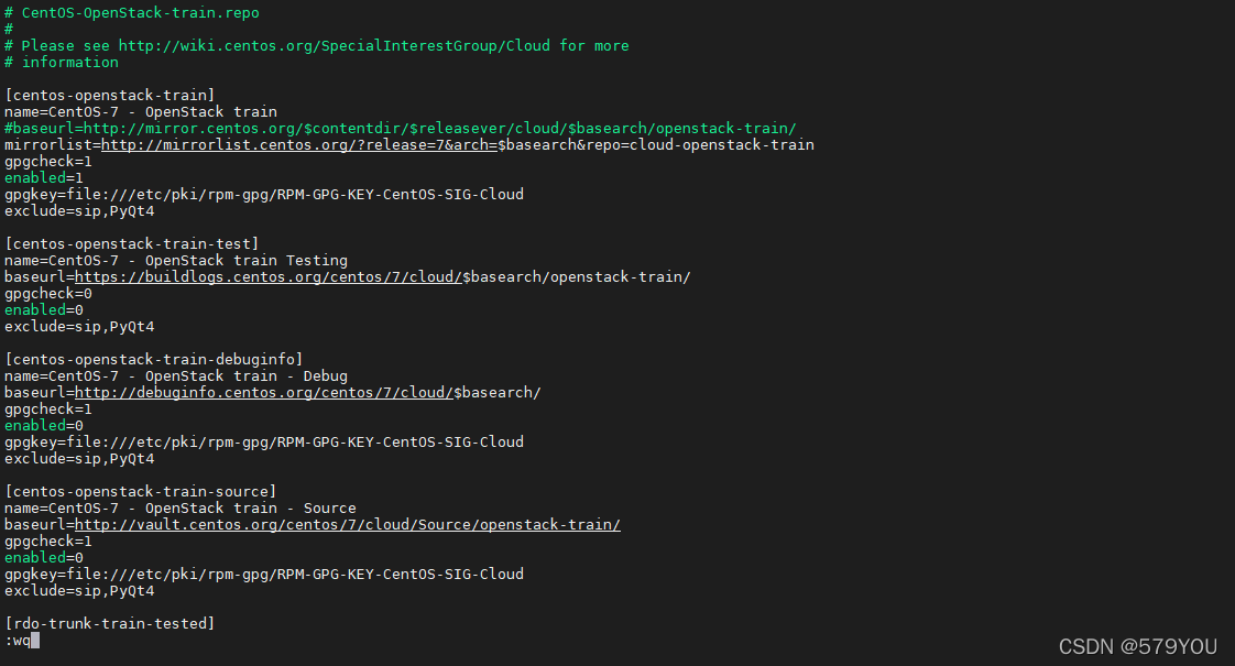 yum install centos-release-openstack-train遇到的问题及总结_yum -y install centos-release-openstack-train ...