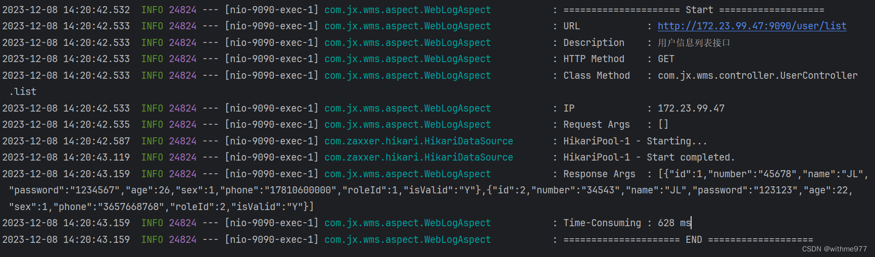 Springboot自定义注解 AOP切面统一打印日志_spring boot 中使用自定义注解,aop 切面统一打印出入参日志-CSDN博客