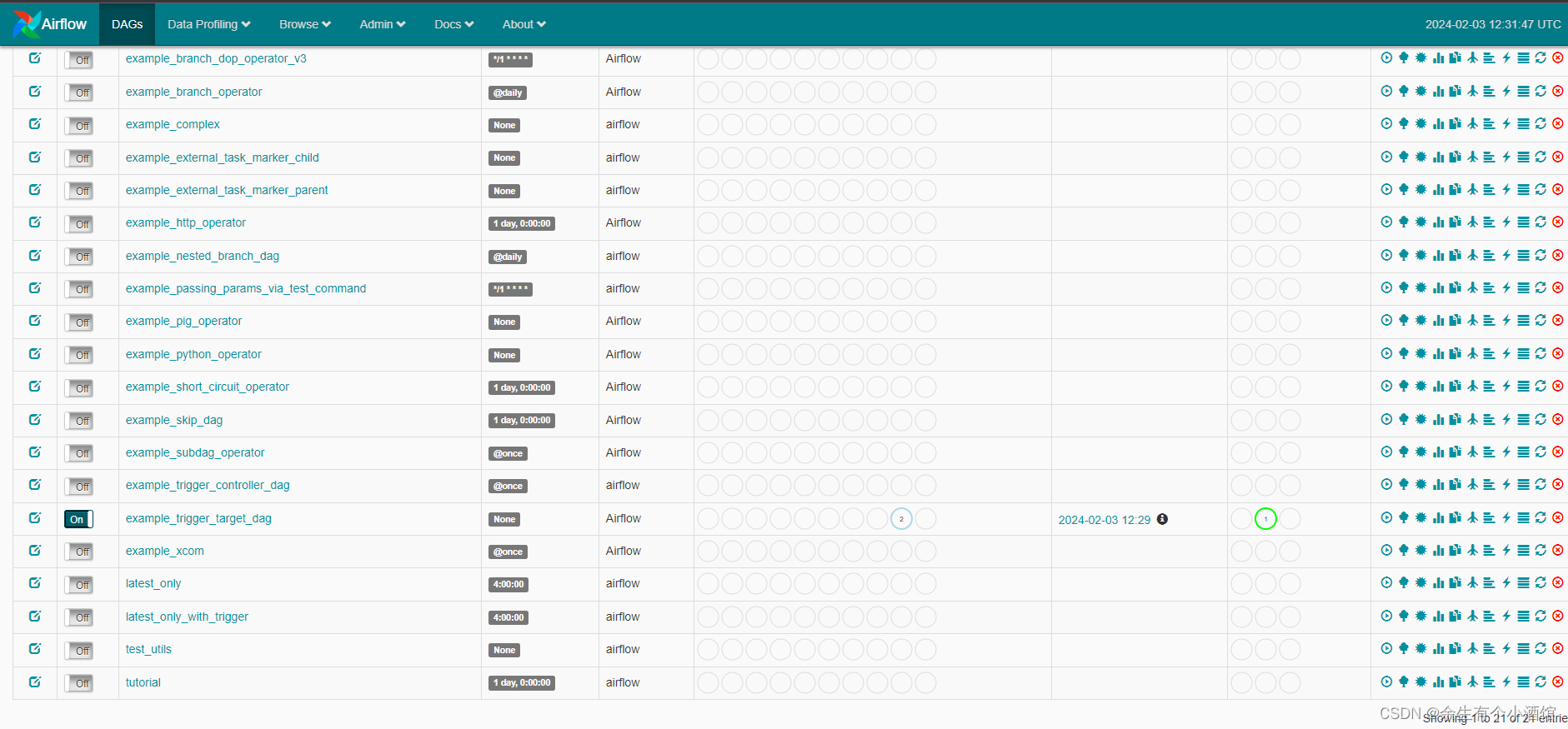 vulhub中Apache Airflow 示例dag中的命令注入漏洞复现（CVE-2020-11978）_apache airflow 示例dag中的命令注入(cve-2020-11978 ...