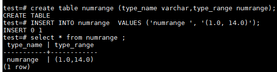 人大金仓数据库kingbasees 常见数据类型的使用示例 范围类型mysql Bigint类型对应kingbase的int8range Csdn博客