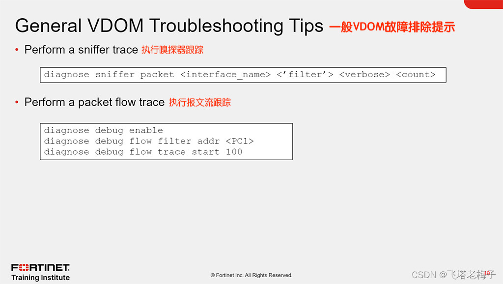 教程篇(7.2) 13. 虚拟域 VDOM & FortiGate基础设施 Fortinet网络安全专家 NSE4_飞塔vdom-CSDN博客