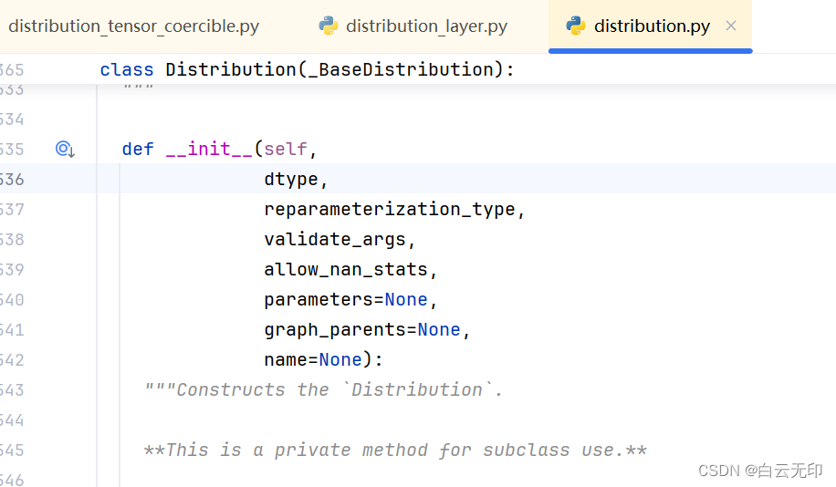 AttributeError: ‘Tensor‘ object has no attribute ‘reparameterization_type‘_attributeerror ...