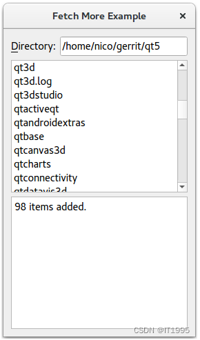 Qt文档阅读笔记-Fetch More Example解析_qt fetchmore-CSDN博客