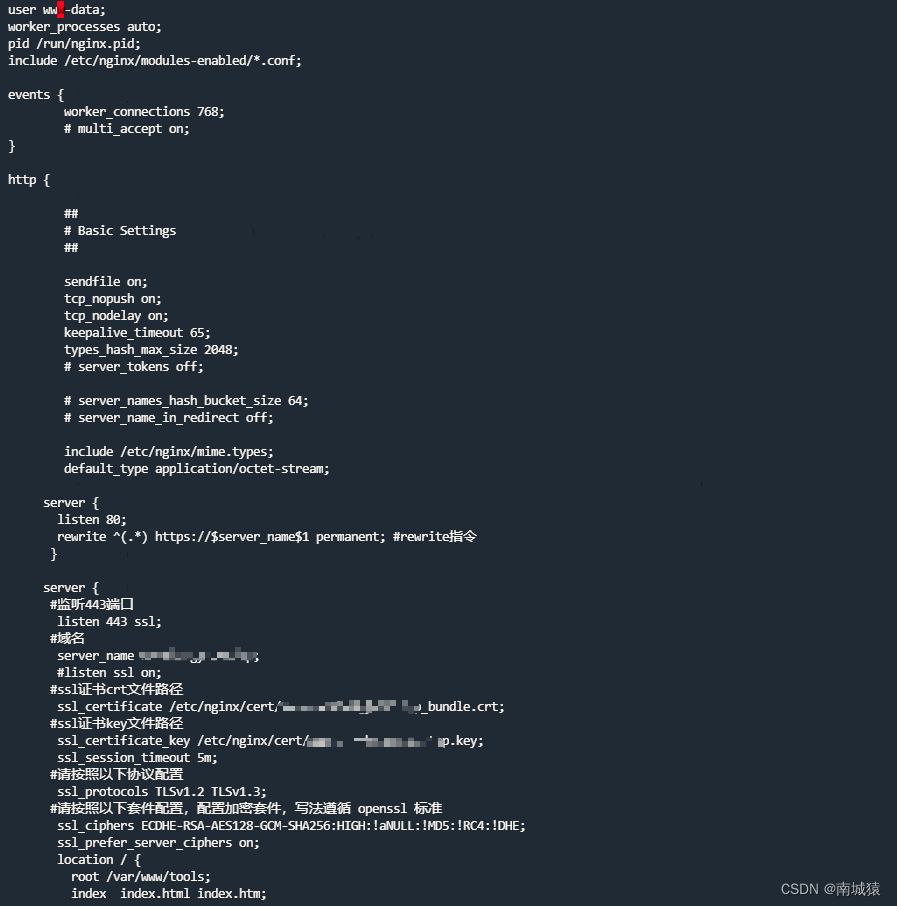 云服务 Ubuntu 使用 Nginx 配置SSL证书和配置Nginx从HTTP跳转到HTTPS_ubuntu 部署nginx和ssl-CSDN博客