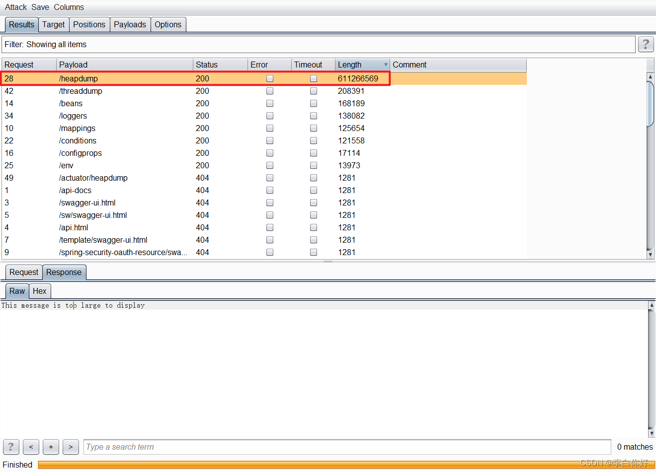 Springboot信息泄露以及heapdump的利用_heapdump信息泄露-CSDN博客