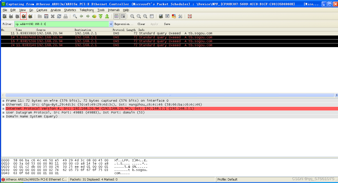 Wireshark操作说明_wireshark使用教程入门pdf-CSDN博客