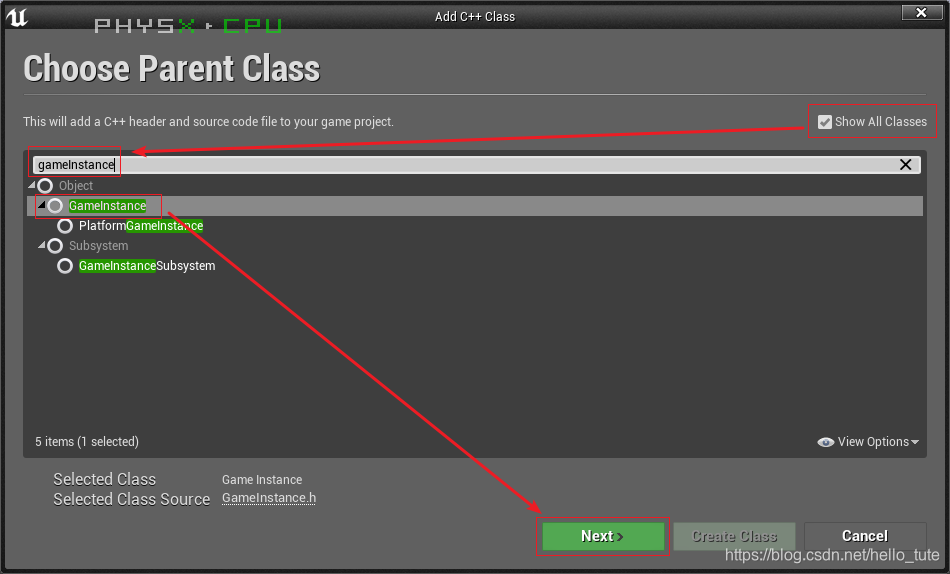 虚幻引擎图文笔记：自定义GameInstance（5月30日 更新）_虚幻获取mygameinstance-CSDN博客