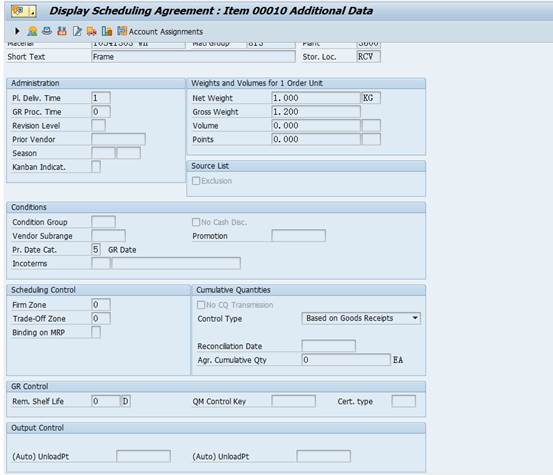 SAP MM 计划协议5500025001 为什么不能维护SA Release Creation Profile?-CSDN博客